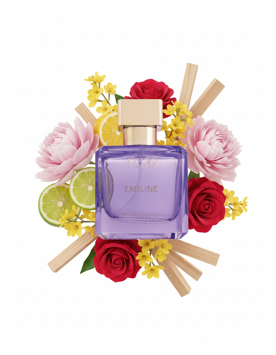 Emiline EDP for Woman 100ml – Aster Organics